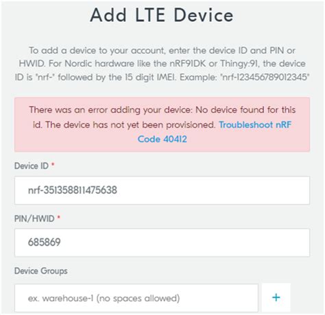 NRF9160 NRF Cloud Connect Error 114 Nordic Q A Nordic DevZone