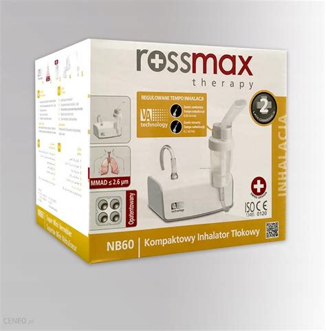 Rossmax NB60 Kompaktowy inhalator tłokowy – Na Zdrowie!