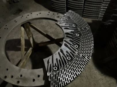 MDF Refiner Segment With Best Strength And Wear Property Defibrator Plate And Defibrator Segment