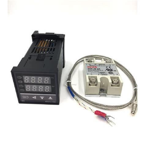 jual rex c100 digital pid temperature controller kit dan ssr 40a shopee indonesia