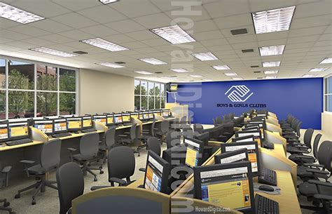 Computer Lab First Scene Takes Place Here Computer Lab Design Modular Desk Babe Campus