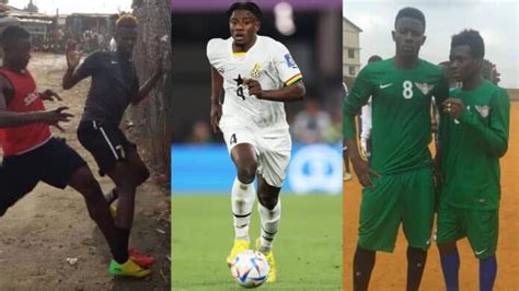 Throwback Photo Of Mohammed Salisu Starting As Footballer In Ghana