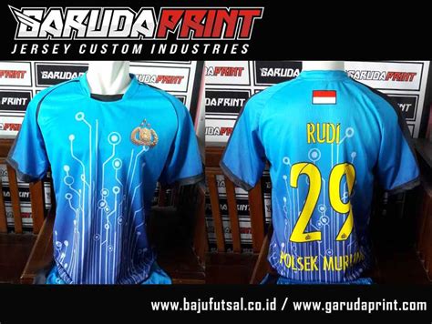 Konveksi Penyedia Desain Kaos Futsal Terbaru Garuda Print