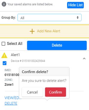How To Create Modify Alerts Amcrest