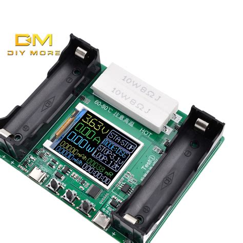 DIYMORE 18650 Battery Capacity Internal Resistance Detector Automatic Charging And Discharging