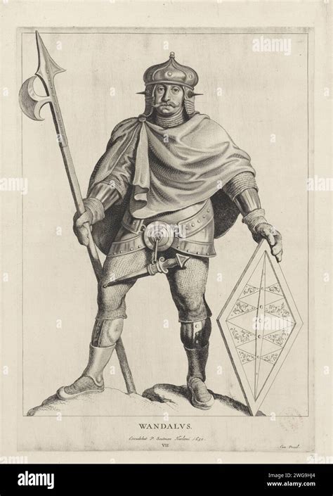 Vandalen Cornelis Visscher Ii 1650 Warrior Of The Germanic People