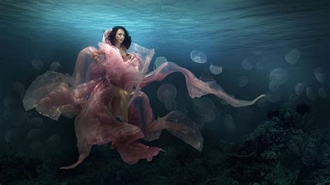 unusual dancing environments underwater air and space underwater