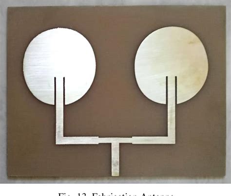 figure 13 from design of circular patch array microstrip antenna using