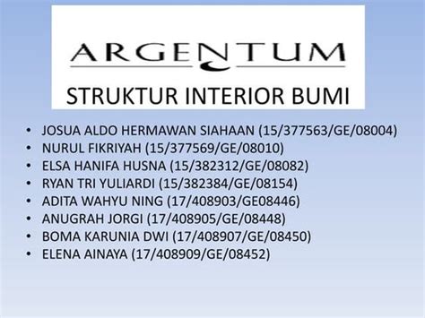 Struktur Bumi Dan Perkembangannya 8pptx