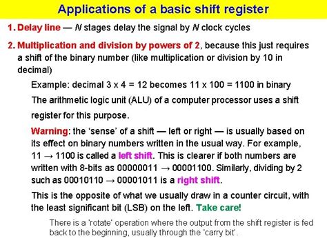 Shift Registers Circuit For Simple Shift Register Basic