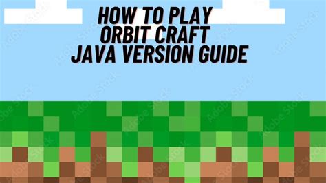 how to play orbit craft guide on java version youtube