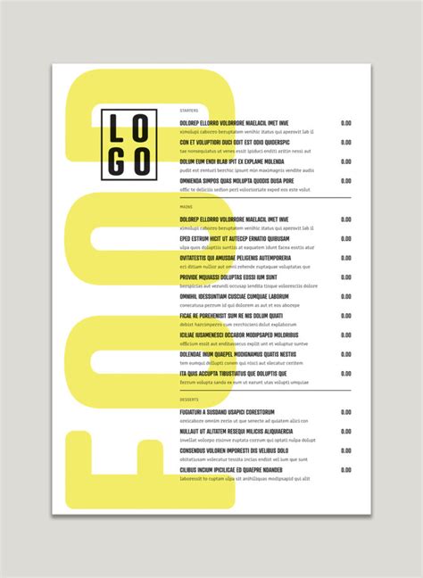 30 Best Indesign Menu Templates Designercandies