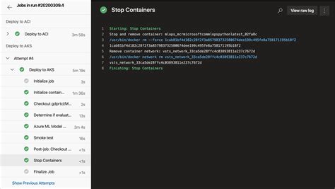 containers in aks getting stopped after smoke test · issue 226