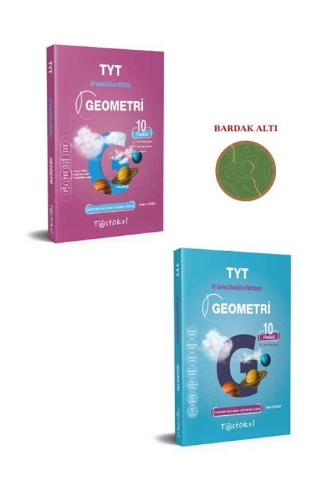 TESTOKUR Test Okul Tyt Geometri Fasikül Anlatım Rehberi Soru Kitabı