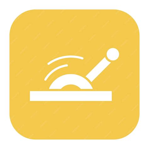 Premium Vector Control Lever Vector Illustration