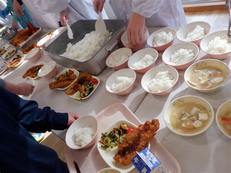 今日の給食 地産地消献立戸沢村立戸沢学園