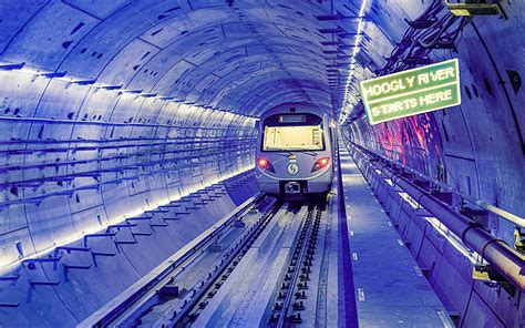 Pm Modi Inaugurates Indias First Underwater Metro In Kolkata Kolkata