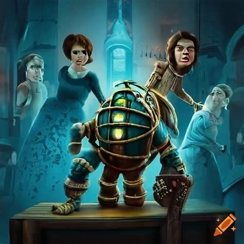 Pixar Bioshock Movie Poster On Craiyon