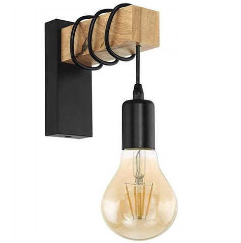 Kinkiet TOOLIGHT czarny E27 60 W porównaj ceny Allegro pl