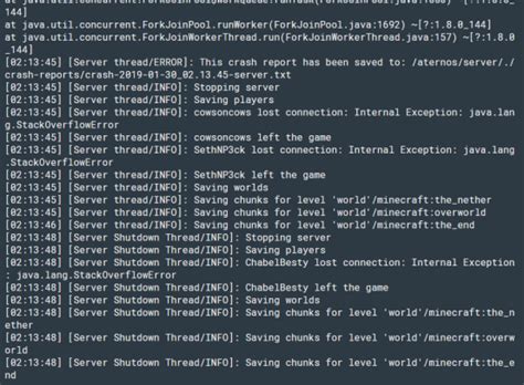 As Soon As I Join A Friends Server The Server Crashes General Aternos Community