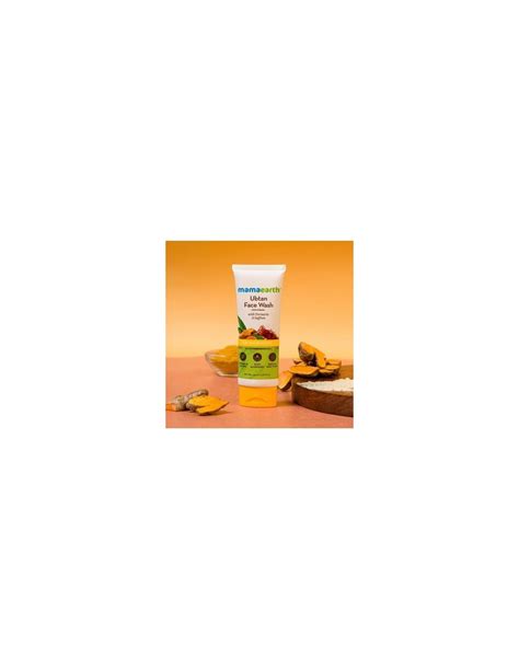 Mamaearth Ubtan Natural Face Wash For All Skin Type With Turmeric And S