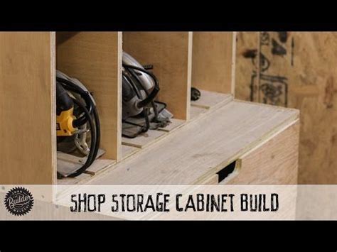 How To Build A Modular Shop Storage Cabinet Youtube