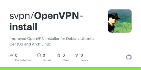 GitHub Svpn OpenVPN Install Improved OpenVPN Installer For Debian Ubuntu CentOS And Arch Linux