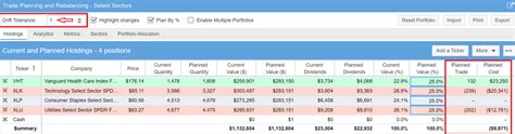 Rebalancing Your Portfolio Stock Rover
