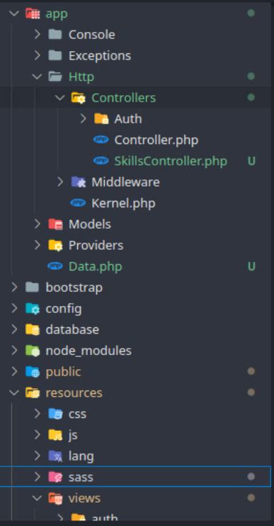 php how to call an array from a data file in a blade template with