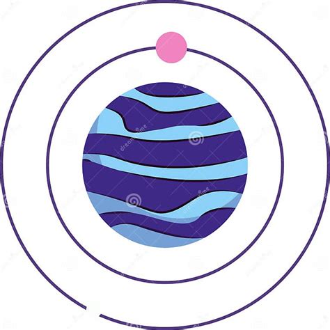 Cosmos Planet Handdrawn Stock Illustration Illustration Of Star