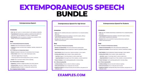 10 Extemporaneous Speech Examples To Inspire You