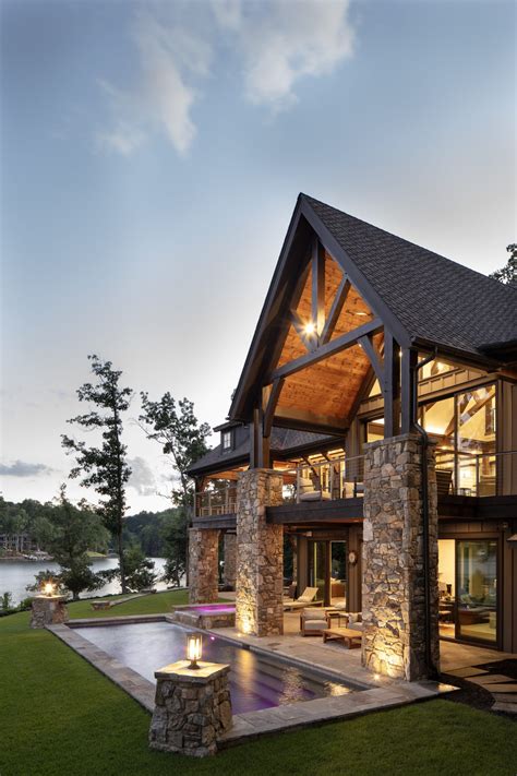 Exterior Truss Photos Post And Beam Accent Truss Timber Frames Artofit