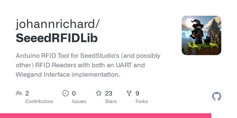 GitHub Johannrichard SeeedRFIDLib Arduino RFID Tool For SeedStudio S And Possibly Other