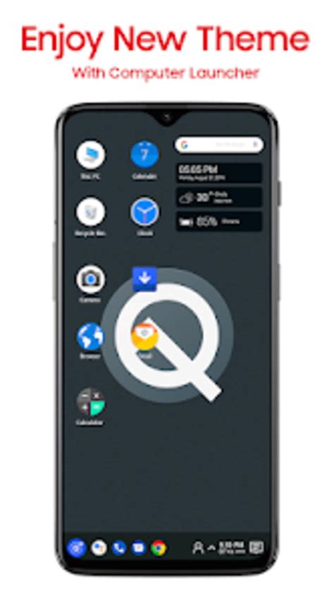Q Theme For Computer Launcher For Android Download