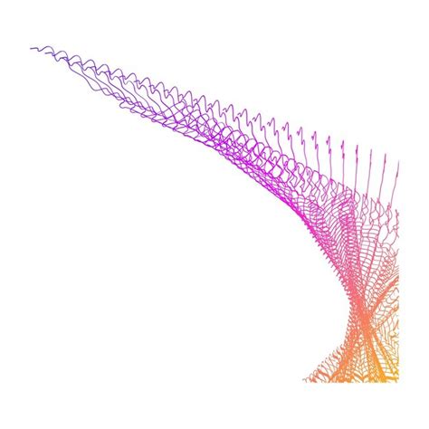 Premium Vector Abstract Wavy Lines Element Flowing Particles Wave Pattern 3d Curve Halftone