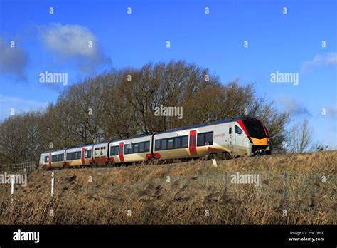 Greater Anglia Trains Class 755 Train Near Whittlesey Town Fenland
