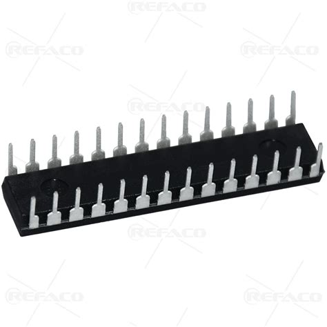 میکروکنترلر Atmel 28pindip8 Bit Avr Microcontroller8kb16mhzvcc27 55v Atmega8a Pu رفاء
