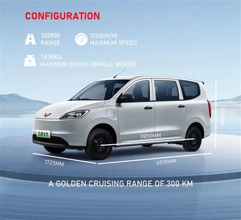 Wuling Hongguang Electric Mpv 2024 300km Ev Van Wuling Cars