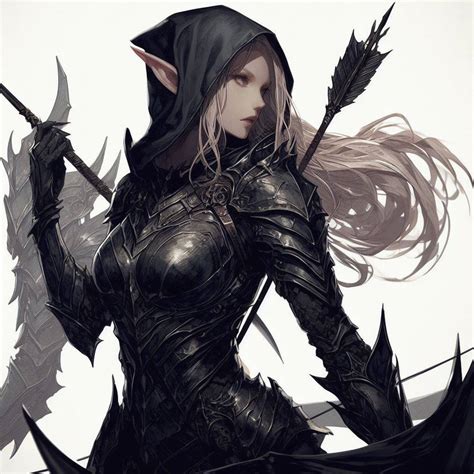 Female Elf Ai Art By Lilithcynder On Deviantart