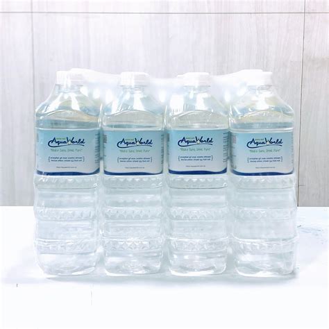 Aqua World 1000 Ml Bottled Water 12 Count Aquaworld Pvt Ltd