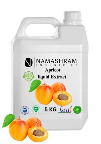 Apricot Liquid Extract Packaging Type Plastic Drums Packaging Size