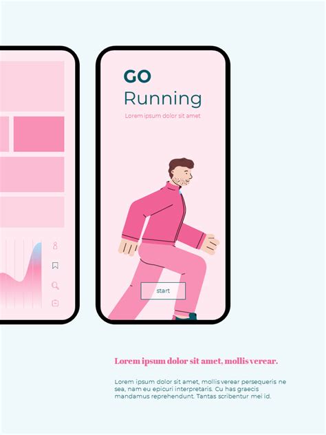 Active Spring Theme Illustration Template Powerpoint Ppt