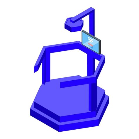 Premium Vector Blue Vr Platform Icon Isometric Vector Virtual Reality Education Tour