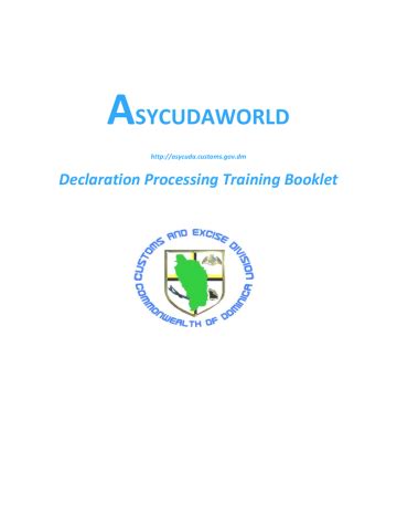 Asycuda World Login Volbio