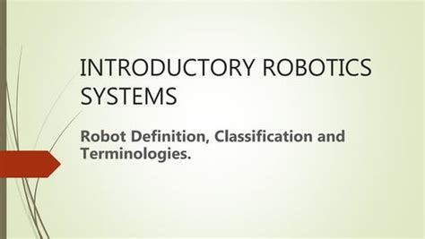 Robot Configuration 1