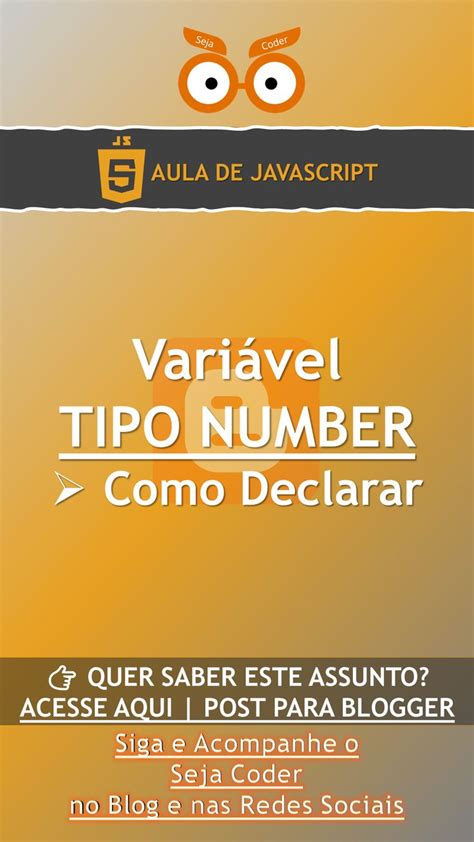 Javascript Como Declarar Variável Do Tipo Number Seja Coder