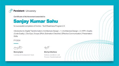 Sanjay Kumar Sahu On Linkedin Persistent Learningeveryday Learnandgrow
