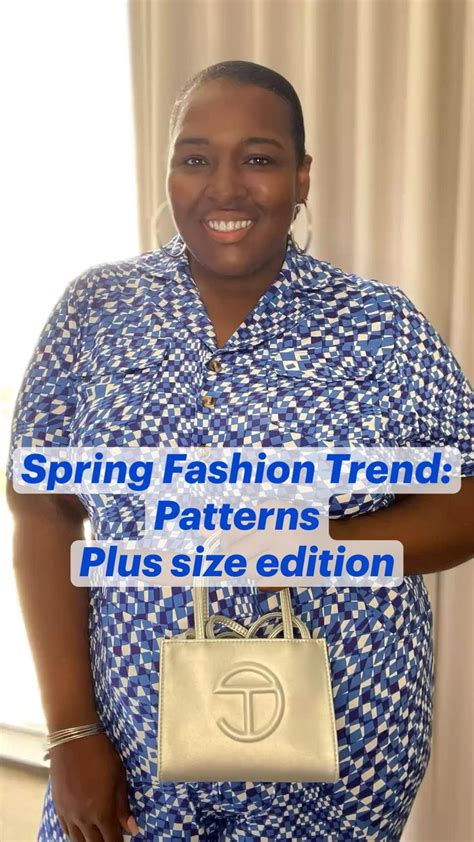 Spring Fashion Trend Patterns Plus Size Edition