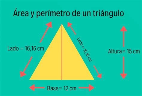 Formula Para Calcular Area Y Perimetro De Un Triangulo Escaleno