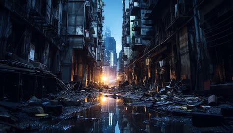 Unveiling The Vibrant Tapestry Of Urban Exploration Premium Ai Generated Image